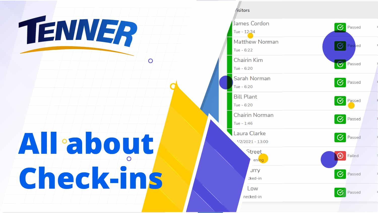 TENNER Tutorials 4 - All about check-ins - TENNER